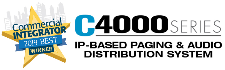 Nyquist C4000 IP-Based Paging System | Bogen